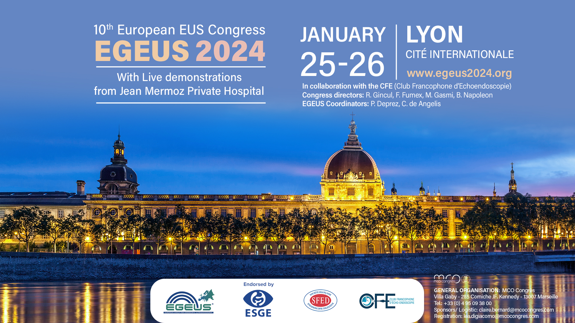 EGEUS 2024 - Groupe MCO Congrès